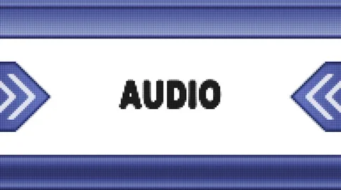 Pixel Audio Stock Video Footage | Royalty Free Pixel Audio Videos | Pond5