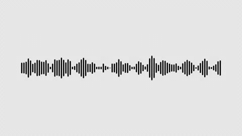 Audio sound waveform animation, Sound wa... | Stock Video | Pond5
