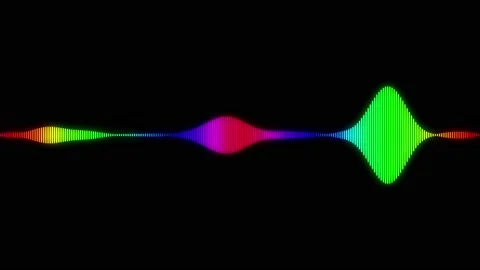 Audio Spectrum Audio Visualizer Motion G... | Stock Video | Pond5