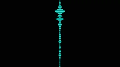 Audio Spectrum Bar Audio Visualizer Moti... | Stock Video | Pond5