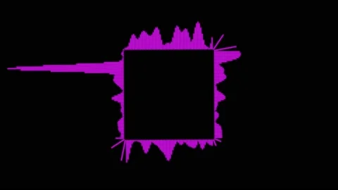 Audio Spectrum Bar Audio Visualizer Moti... | Stock Video | Pond5