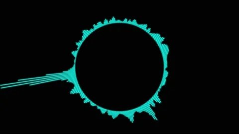 Audio Spectrum Bar Audio Visualizer Moti... | Stock Video | Pond5