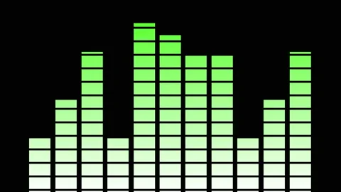 Audio Bar Spectrum Stock Video Footage | Royalty Free Audio Bar ...