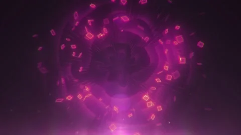 audio spectrum visualizer pink backgroun... | Stock Video | Pond5