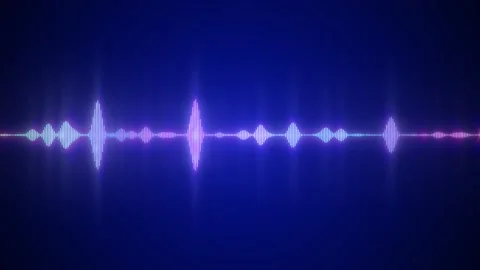 Audio Spectrum. Visualizer. Soundwave ef... | Stock Video | Pond5