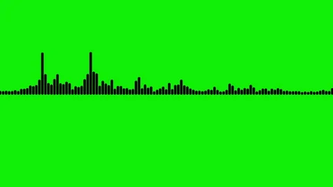 audio wave digital animation effect 4K m... | Stock Video | Pond5