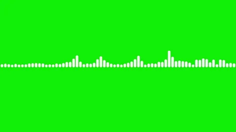 audio wave digital animation effect 4K m... | Stock Video | Pond5