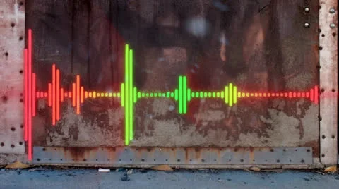 Audio Wave Grunge Graffiti Animated Back... | Stock Video | Pond5
