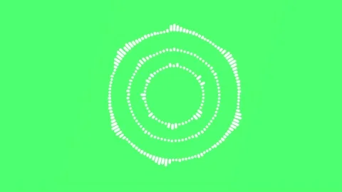 Audio wave or frequency animation effect... | Stock Video | Pond5