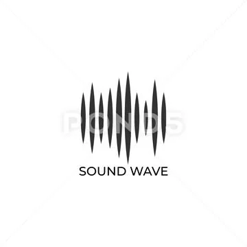 Audio Wave Spectrum Visual Logo, Sharp Spectrum Bar Design Vector,Audio ...