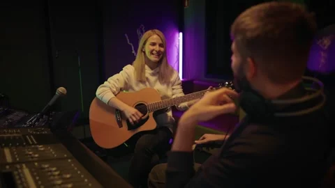 Music Studio Audition Stock Videos – Royalty-Free HD & 4K Videos