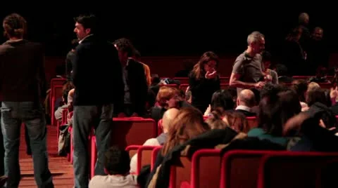 Auditorium Crowd Stock Video Footage | Royalty Free Auditorium Crowd ...