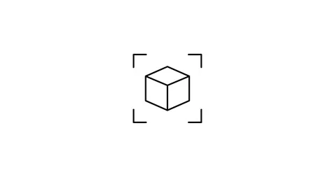 augmented reality 3d object animated out... | Stock Video | Pond5