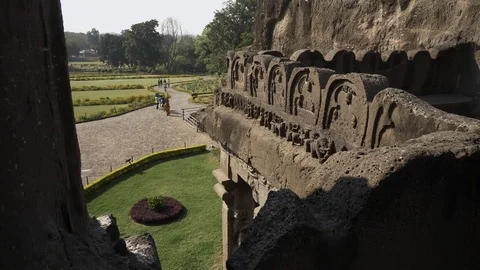 Ellora Caves Stock Footage ~ Royalty Free Stock Videos | Pond5
