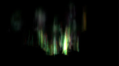 Aurora Borealis Transparent Stock Video Footage | Royalty Free Aurora ...