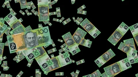 Australian Money Falling Stock Videos – Royalty-Free HD & 4K Videos
