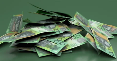 Australian Money Falling Stock Videos – Royalty-Free HD & 4K Videos