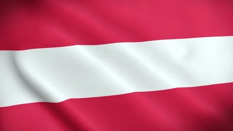 Austria 4K Flag Animation | Stock Video | Pond5