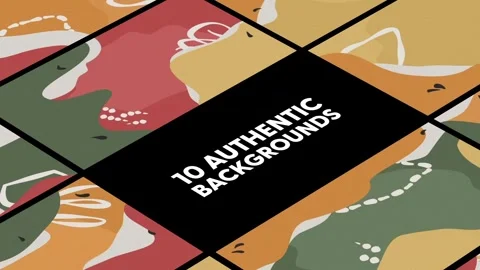 Authentic Backgrounds ~ After Effects Project #253874141