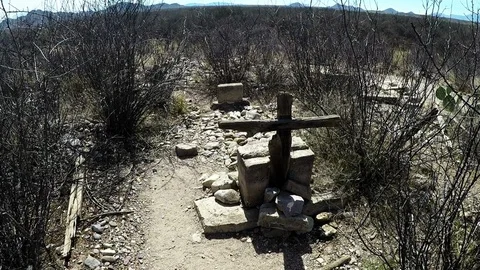 Old West Grave Stock Footage ~ Royalty Free Stock Videos | Pond5