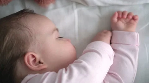 Authentic portrait cute caucasian little... | Stock Video | Pond5