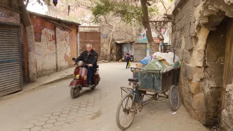 Authentic real life scene of Egyptian pe... | Stock Video | Pond5