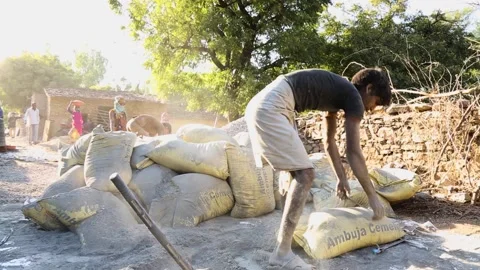 Authentic real life scene of man working... | Stock Video | Pond5