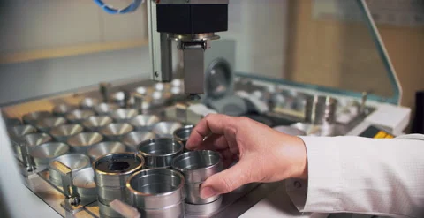 Automated machine is performing the chem... | Stock Video | Pond5