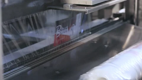 Automated wallpaper production line. Wal... | Stock Video | Pond5