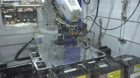 Automatic Screw Machine. Automated conve... | Stock Video | Pond5