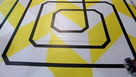 Autonomous Line Follower Robot AI | Stock Video | Pond5