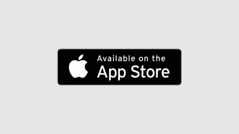 Available on the apple store logo with A... | Stock Video | Pond5