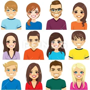 Avatar People Collection ~ Clip Art ~ Download Now #94903887