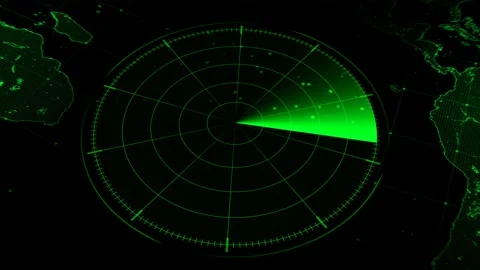 Aviation military radar. Radio scanning.... | Stock Video | Pond5