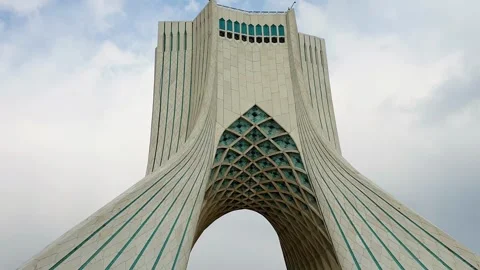Azadi Tower in Azadi square in the Irani... | Stock Video | Pond5