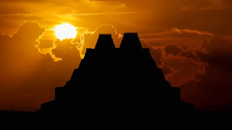 Aztec Pyramid Templo Mayor: Time Lapse a... | Stock Video | Pond5