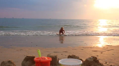 Swimsuit Baby Girls Stock Videos – Royalty-Free HD & 4K Videos | Pond5