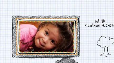 After Effects Template: Baby or Kids Slideshow #44545963