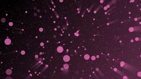 baby pink particles with baby pink light... | Stock Video | Pond5
