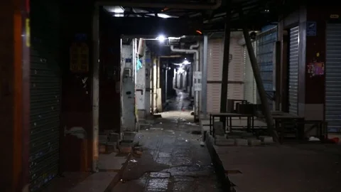 Dirty Back Alley Stock Video Footage | Royalty Free Dirty Back Alley ...