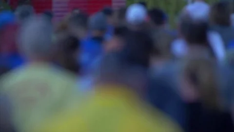 Crowd Running Away Stock Video Footage | Royalty Free Crowd Running ...