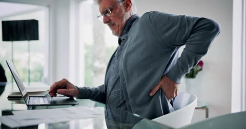Back Pain Office Stock Footage ~ Royalty Free Stock Videos | Pond5