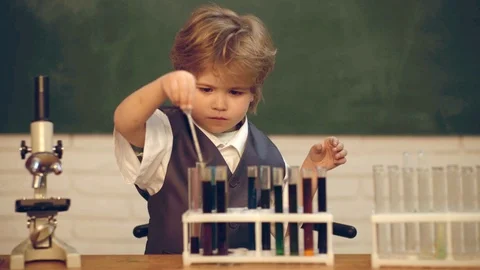 Back to school and happy time Kid is lea... | Stock Video | Pond5