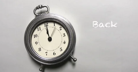 Ticking Back Stock Videos – Royalty-Free HD & 4K Videos