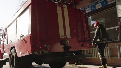 Man Fire Truck Stock Videos – Royalty-Free HD & 4K Videos | Page 4