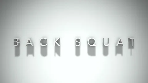 Squat Animation Stock Videos – Royalty-Free HD & 4K Videos