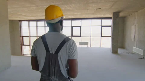 Black Construction Worker Stock Footage ~ Royalty Free Stock Videos | Pond5