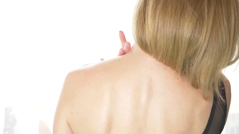 back view, close-up, 4k, slow-motion. a ... | Stock Video | Pond5