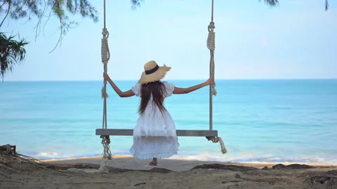 Girl Facing Back Stock Videos – Royalty-Free HD & 4K Videos