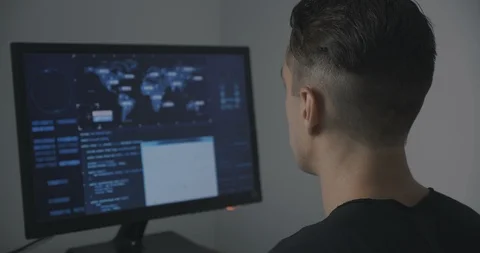 Back Computer Stock Video Footage | Royalty Free Back Computer Videos ...